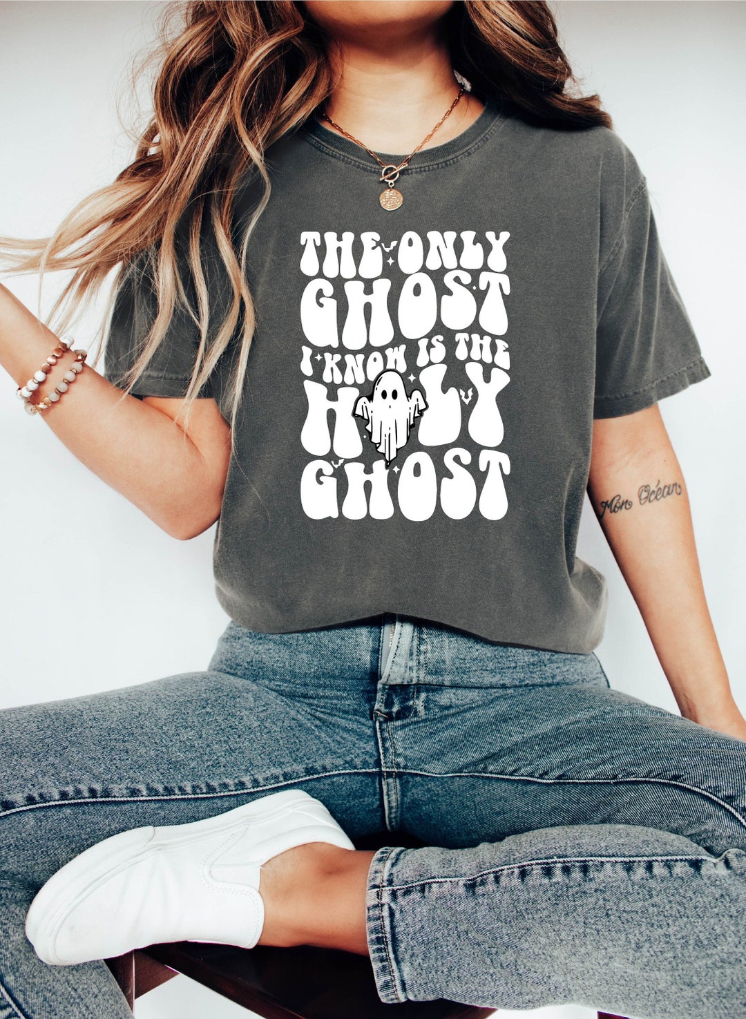 The Only Ghost I Know is the Holy Ghost Comfort Colors T-shirt ...