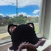Chunky Crochet Cat Style Ruffle Hat - Etsy
