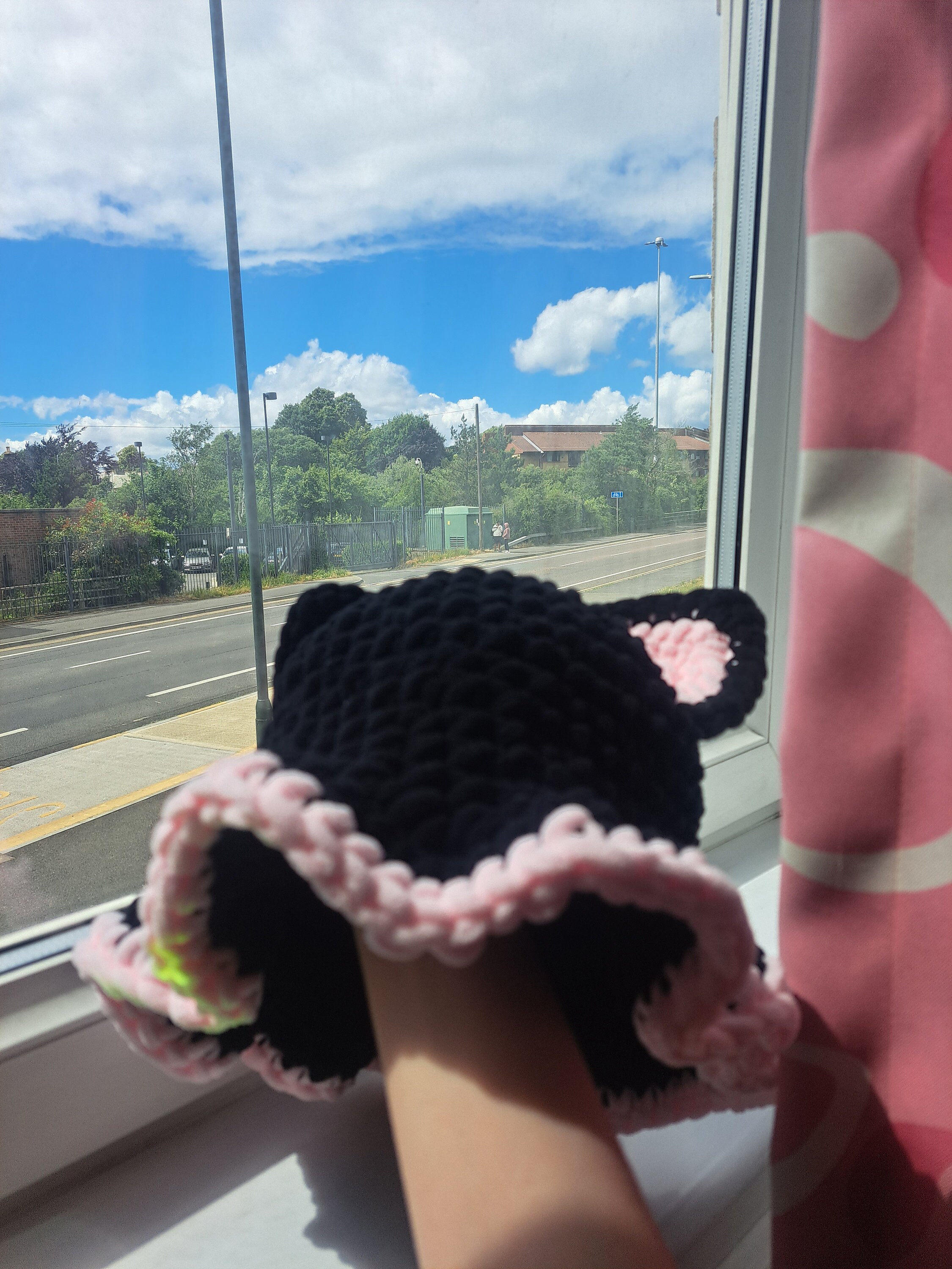 Chunky Crochet Cat Style Ruffle Hat - Etsy