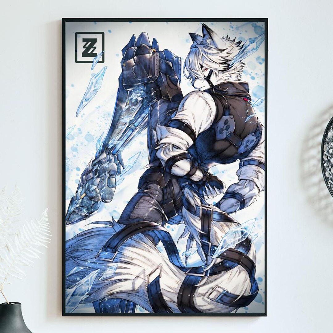 Zenless Zone Zero Canvas Print: Von Lycaon Wall Art - Etsy