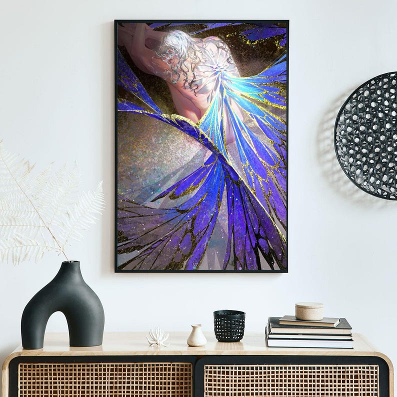 Baldur's Gate 3 BG3 Gale Wall Art, Print Canvas, Art Print, Extra Large ...