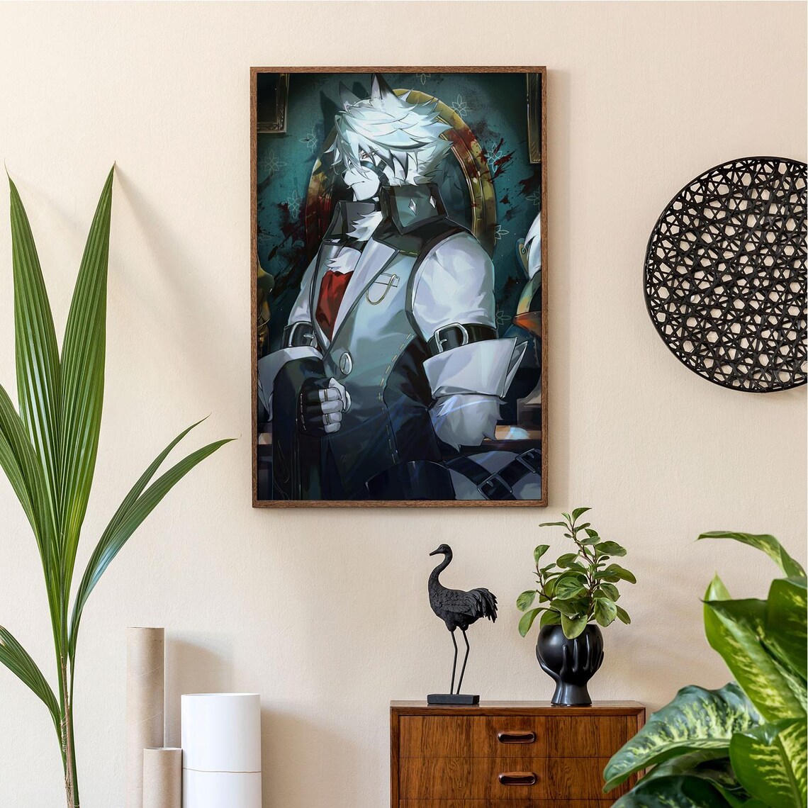 Zenless Zone Zero ZZZ Von Lycaon Wall Art, Print Canvas, Art Print ...