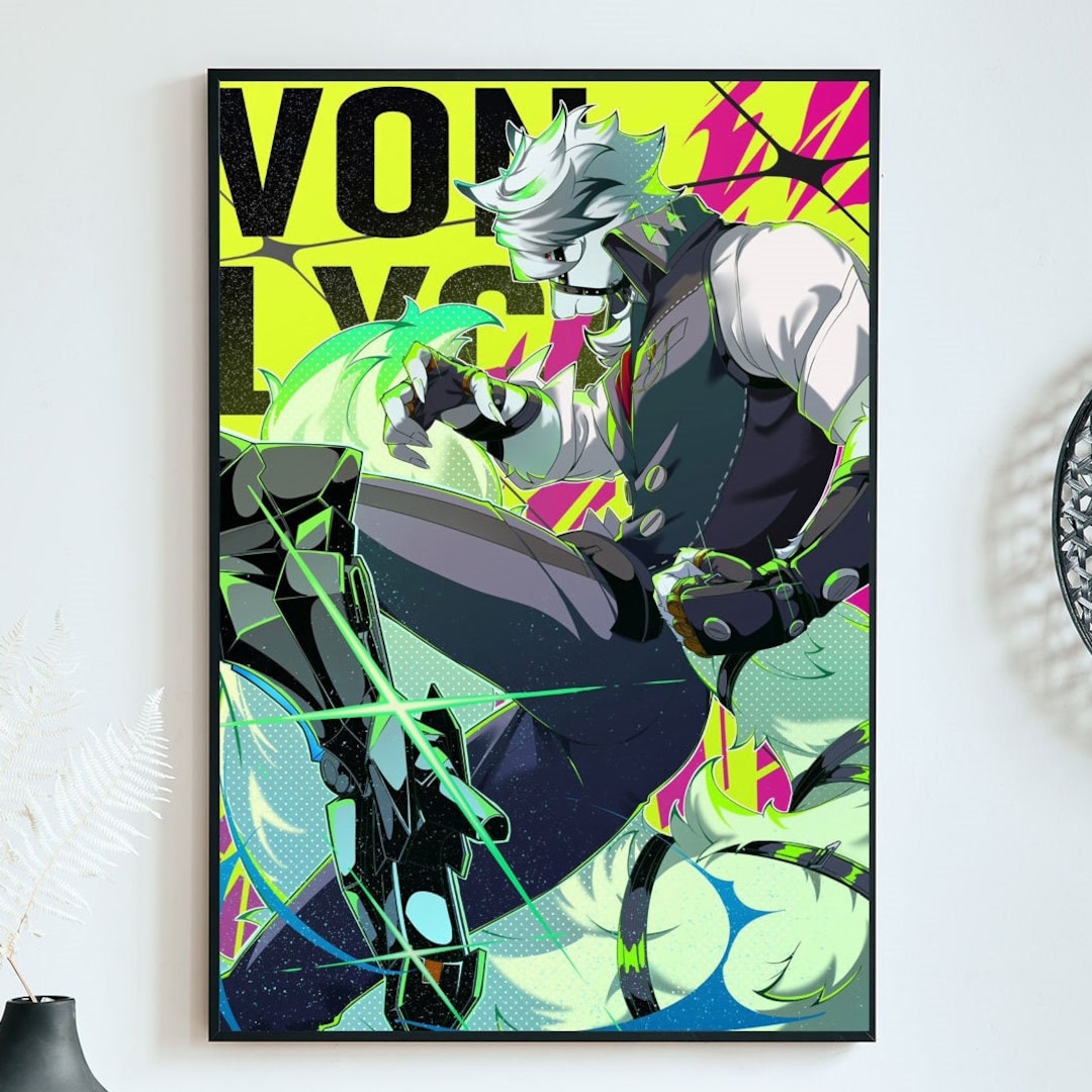 Zenless Zone Zero ZZZ Von Lycaon Wall Art, Print Canvas, Art Print ...