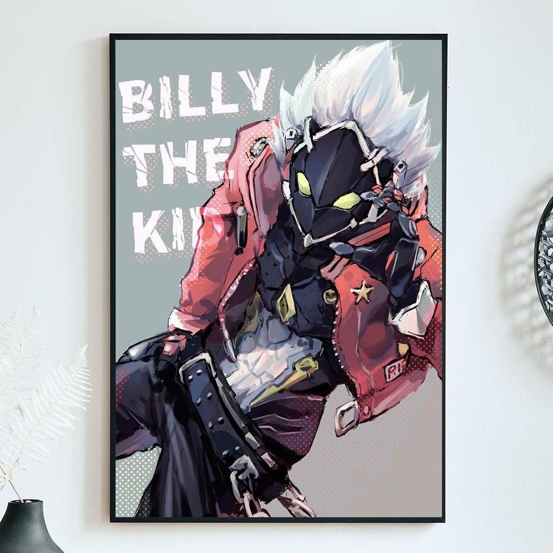 Zenless Zone Zero ZZZ Billy Kid Wall Art, Print Canvas, Art Print ...