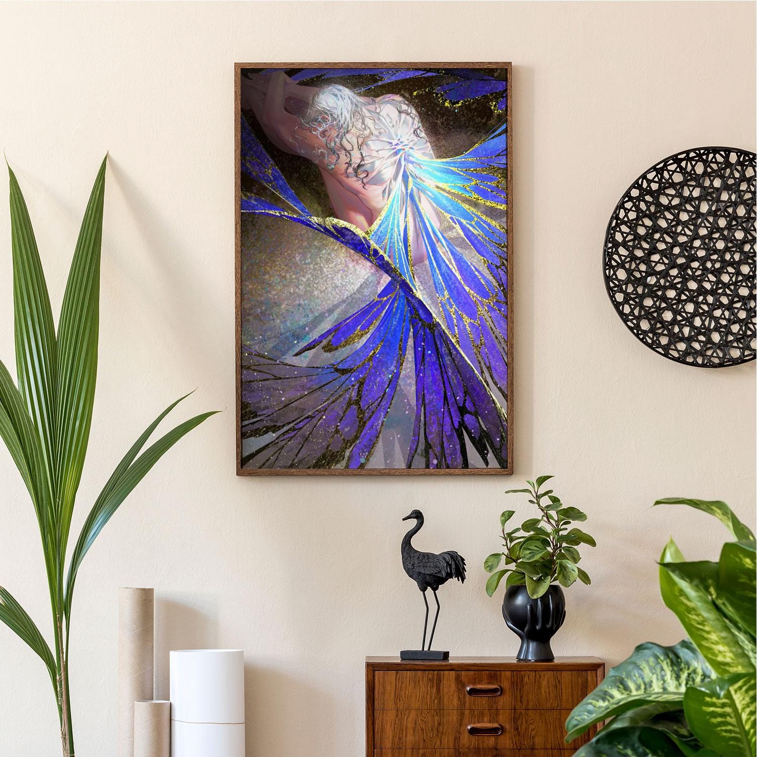 Baldur's Gate 3 BG3 Gale Wall Art, Print Canvas, Art Print, Extra Large ...