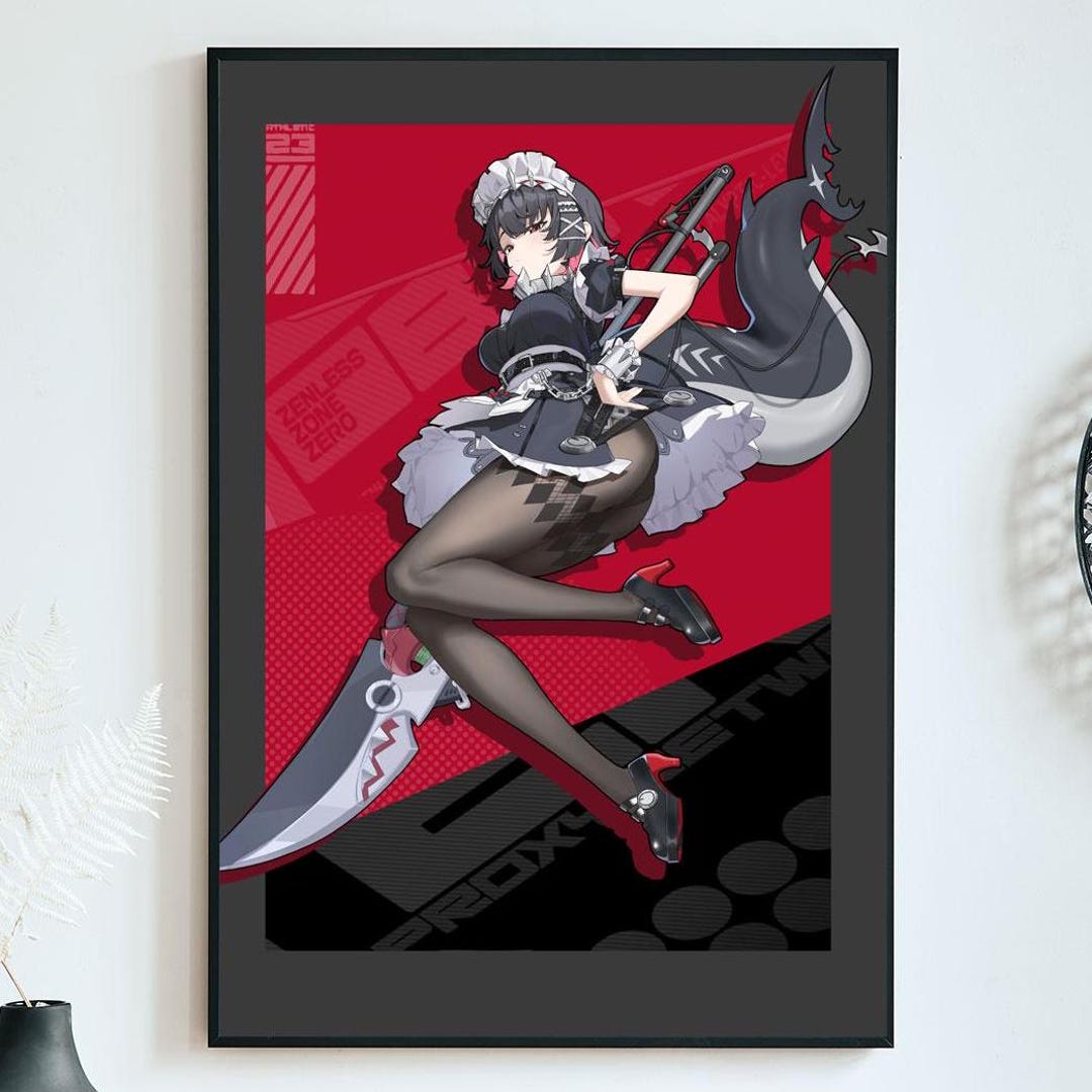 Zenless Zone Zero ZZZ Ellen Joe Wall Art, Print Canvas, Art Print ...