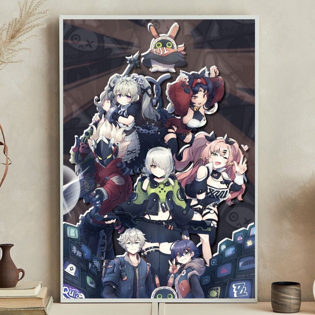 Zenless Zone Zero ZZZ Anby Demara Billy Kid Corin Wickes Nicole Demara ...