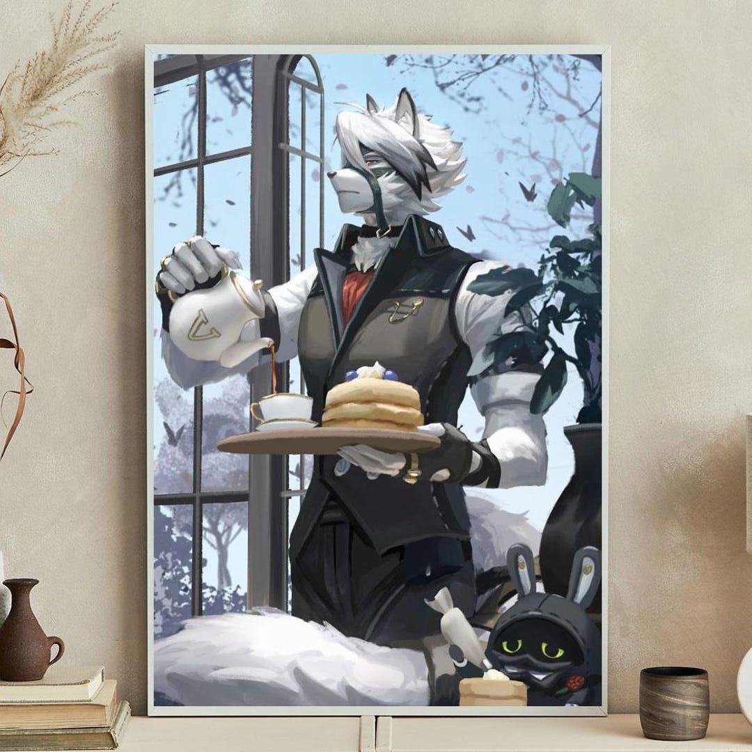 Zenless Zone Zero ZZZ Von Lycaon Wall Art, Print Canvas, Art Print ...