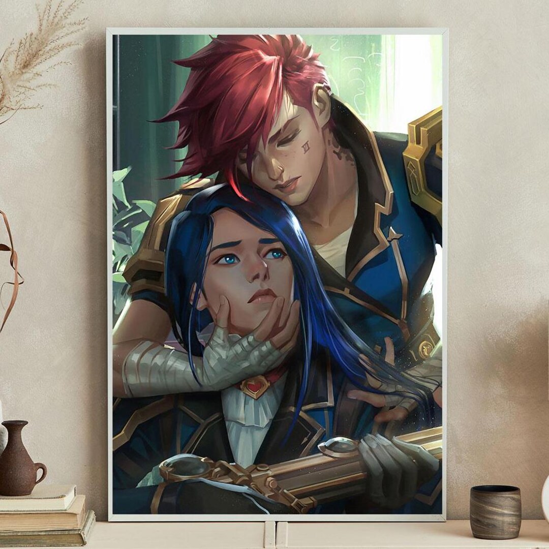 Arcane Caitlyn VI Wall Art, Print Canvas, Art Print, Extra Large Wall ...