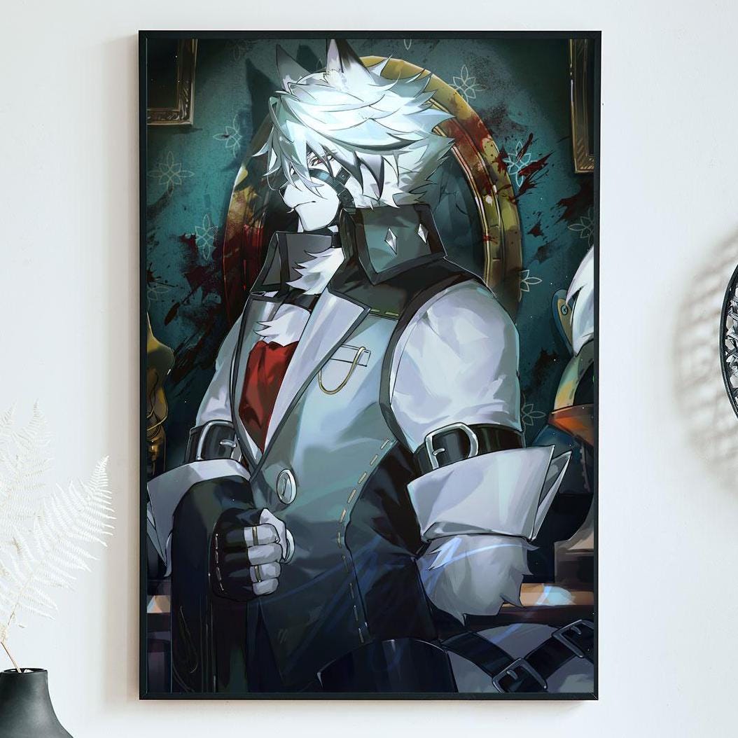 Zenless Zone Zero ZZZ Von Lycaon Wall Art, Print Canvas, Art Print ...