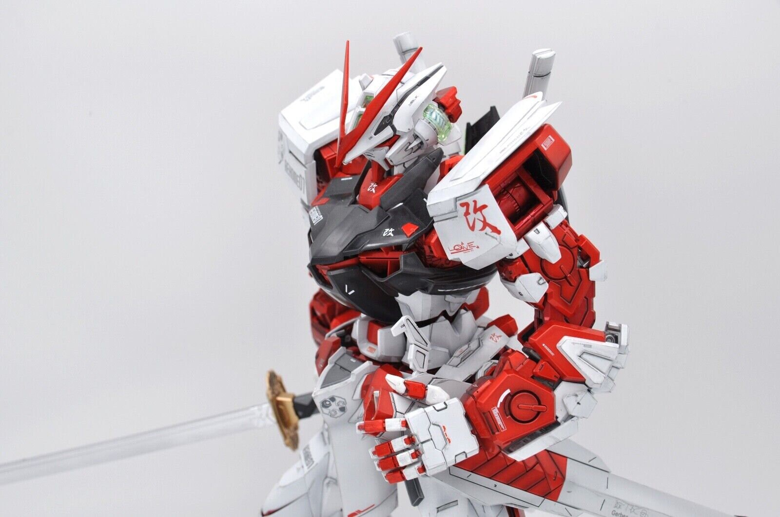 Bandai 1/60 PG Red Frame Astra Gundam Professionally Built & Painted ...