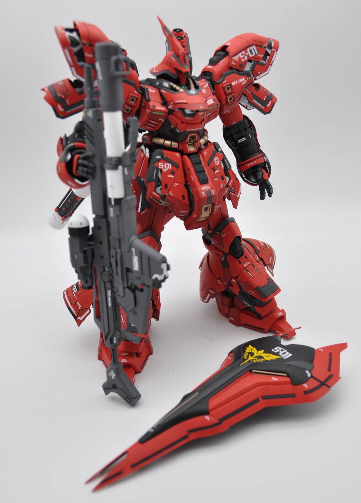 Bandai 1/100 MG Sazabi Ver. Ka Modified Professionally Built & Painted ...