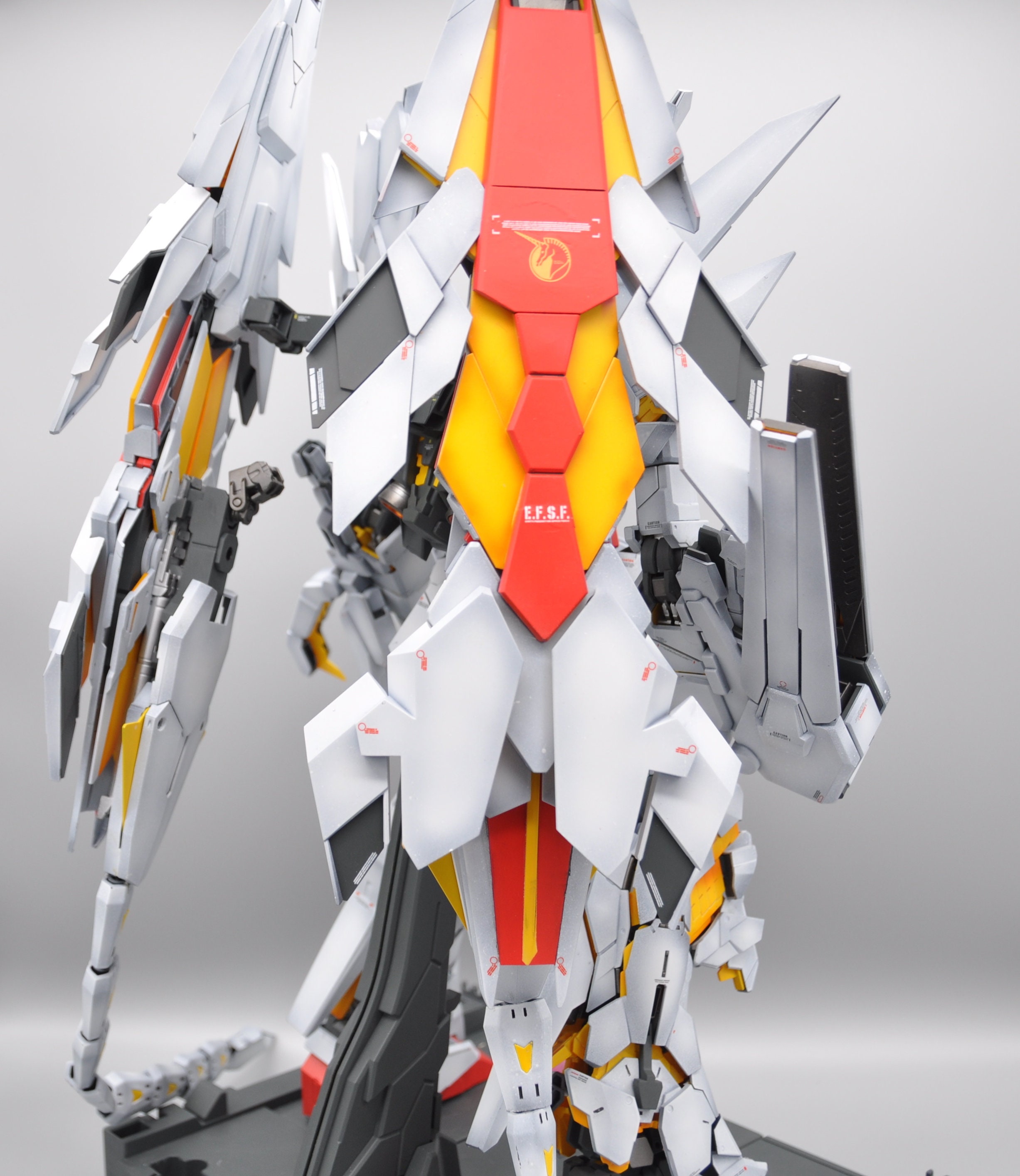 1/60 PG Perfectibility Unicorn Gundam Custom Color Scheme Built and ...