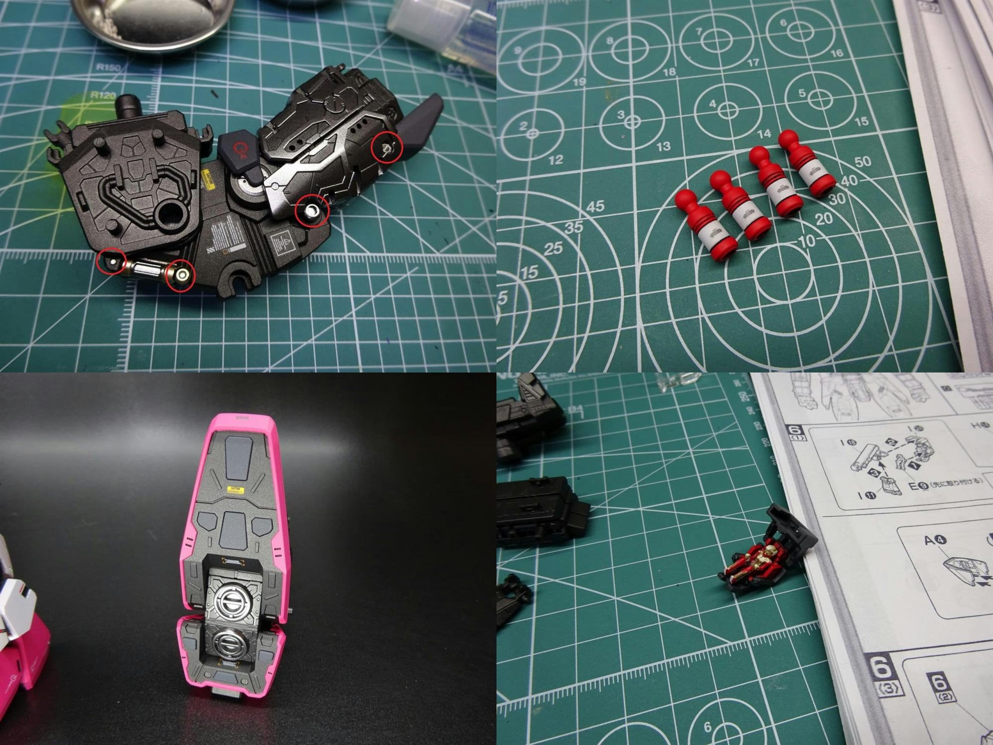 Bandai 1/60 PG Strike Rouge Gundam + Skygrasper + Professionally Built ...