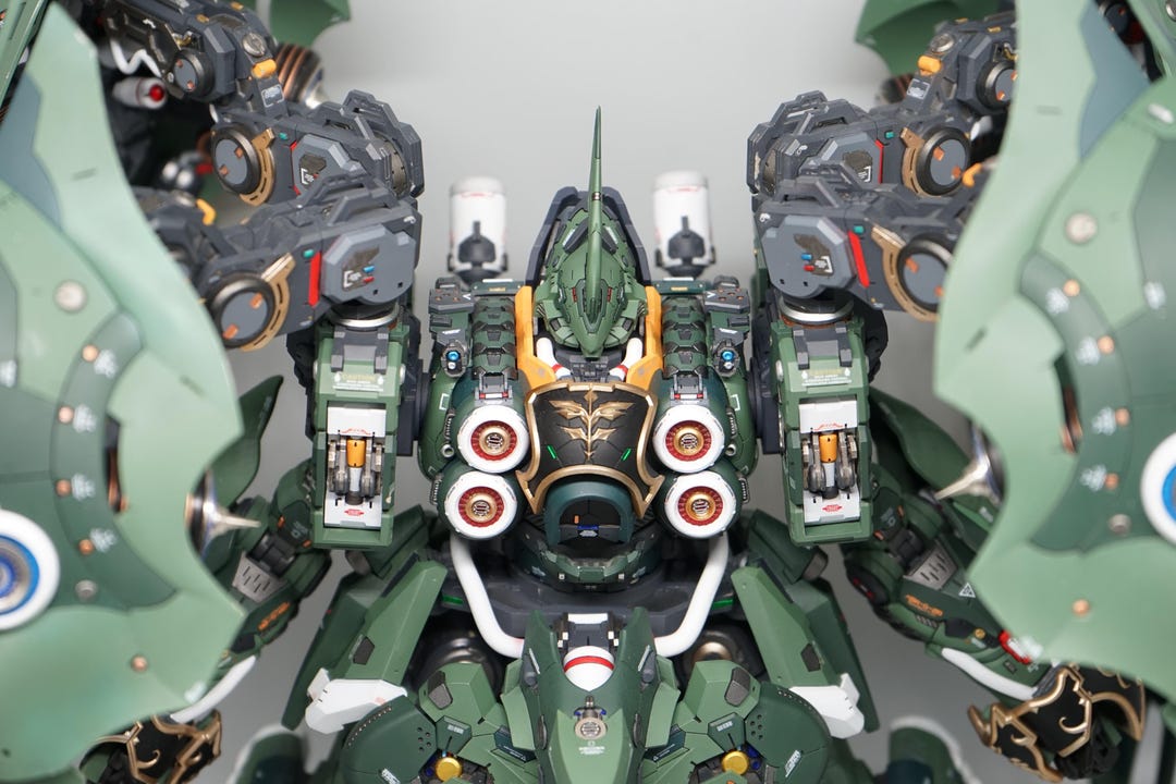 1/100 VN Cast Kshatriya NZ-666 Resin Kit Metal Thrusters Built ...