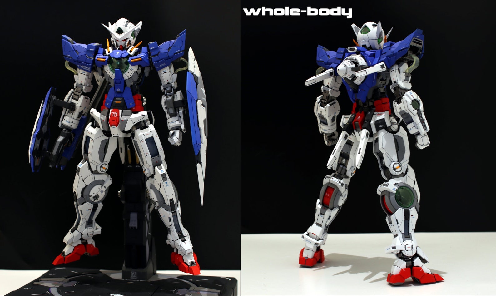 Bandai Perfect Grade PG 1/60 Exia Gundam Lightning Mode Professionally ...