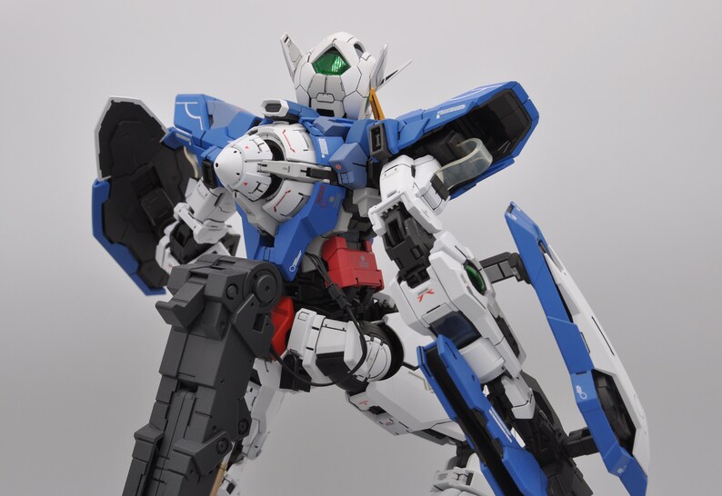Bandai 1/60 PG Exia Gundam Lightning Mode Professionally Built Painted ...