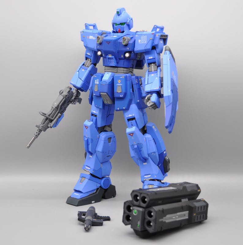 SH Studio 1/60 PG Perfect Grade Blue Destiny Unit 01 RX-79BD-1 Gundam ...