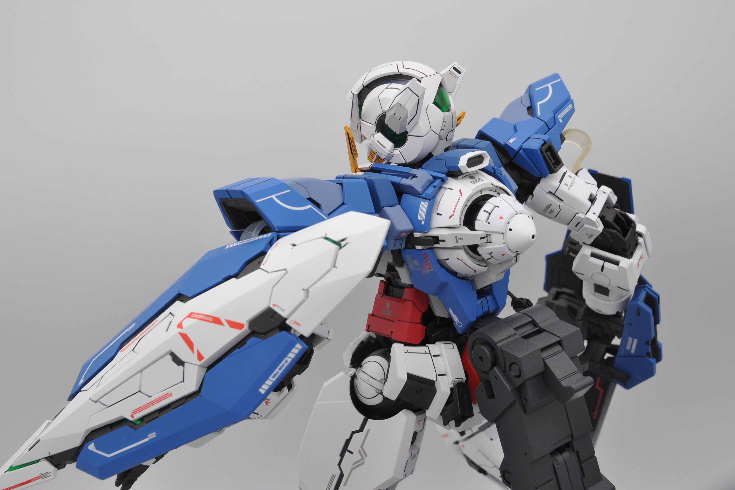 Bandai 1/60 PG Exia Gundam Lightning Mode Professionally Built Painted ...