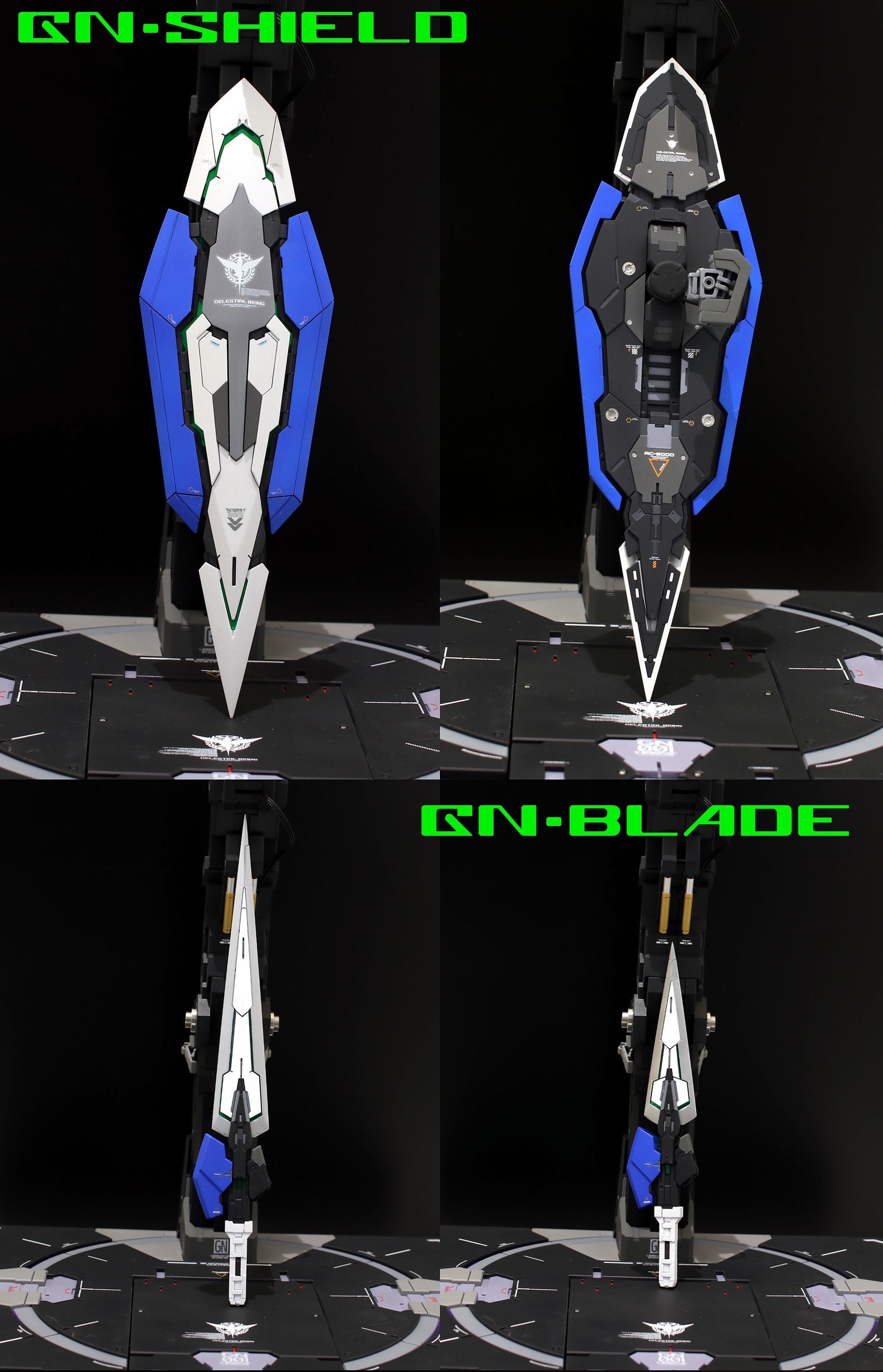 Bandai Perfect Grade PG 1/60 Exia Gundam Lightning Mode Professionally ...