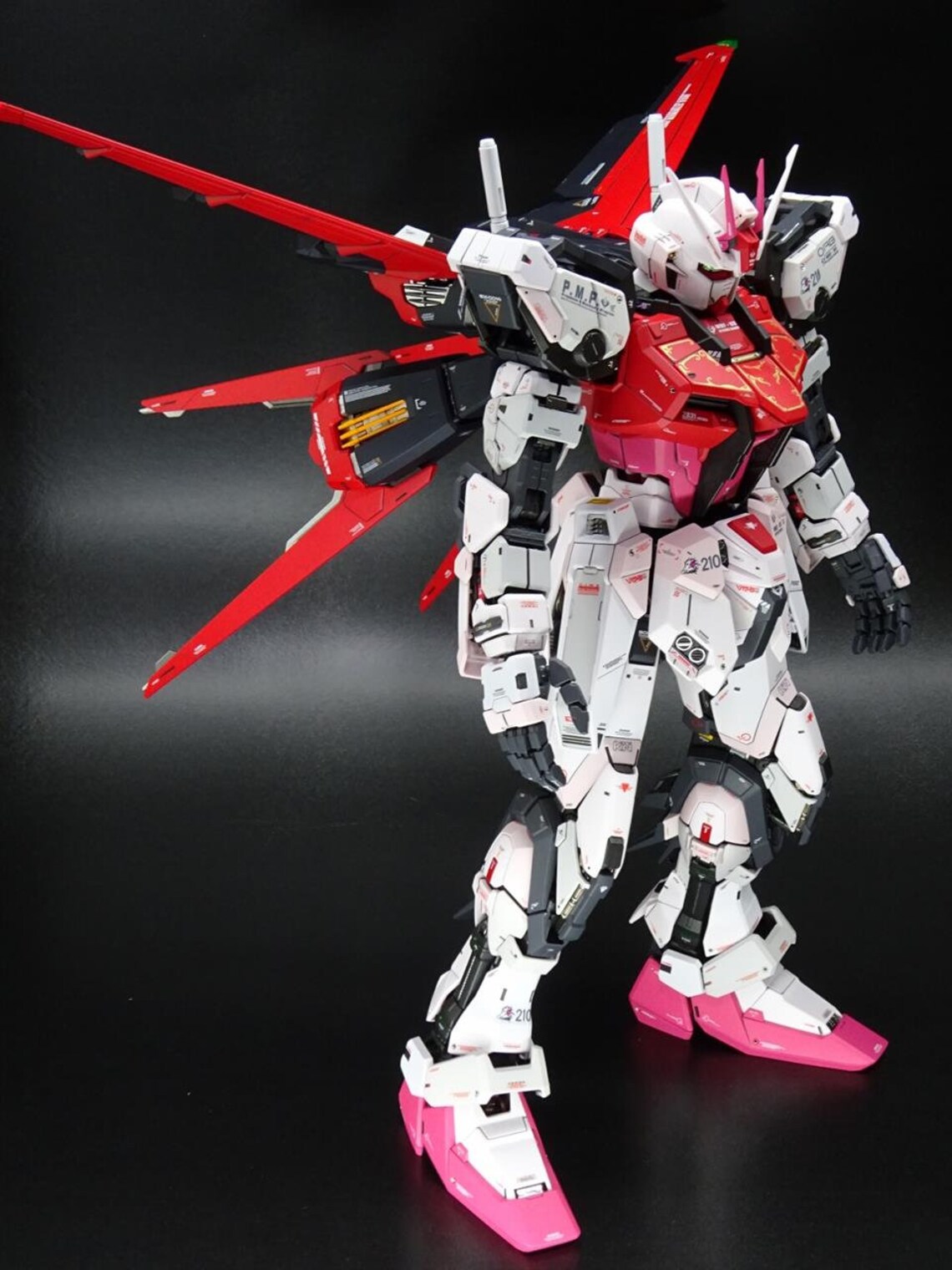 Bandai 1/60 PG Strike Rouge Gundam + Skygrasper + Professionally Built ...
