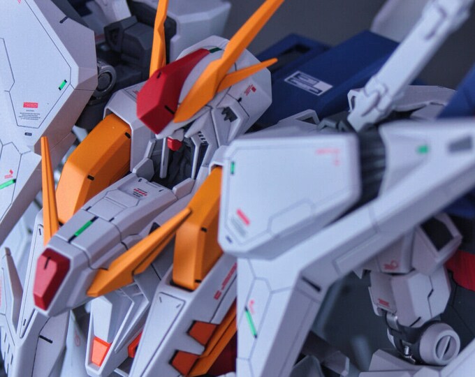 Bandai 1/144 HG RX-105 Xi Gundam Heavy Modifications + Built + Painted ...