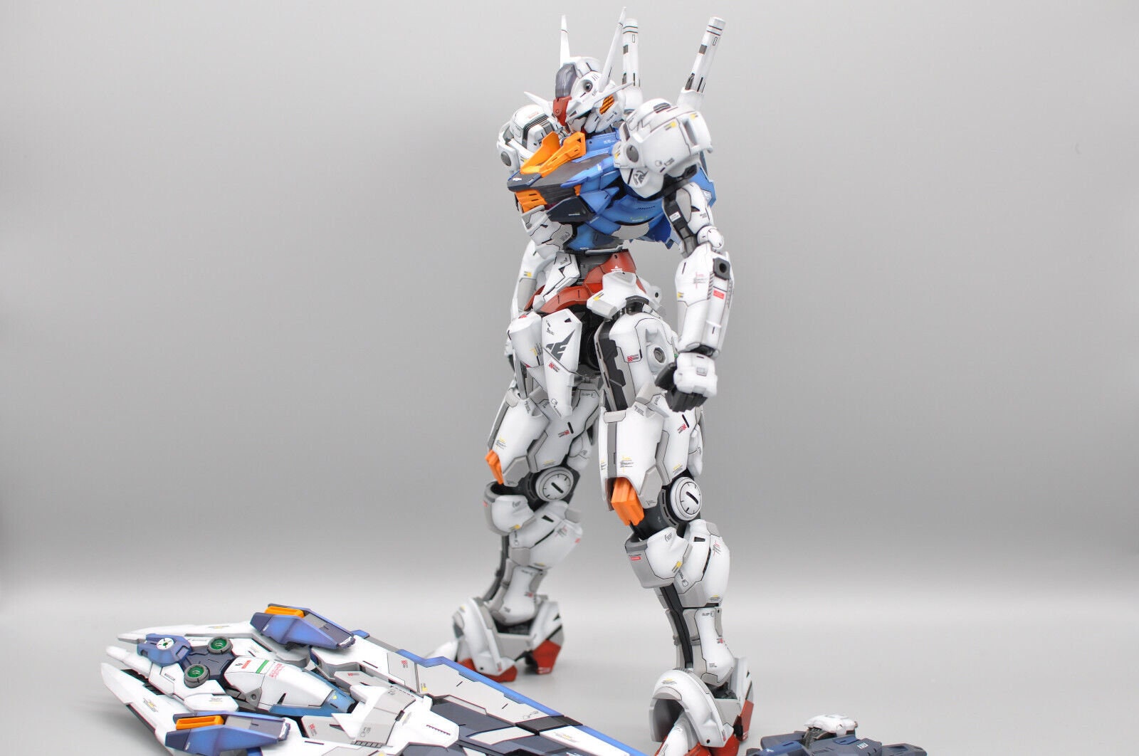 SH Studio 1/60 PG Perfect Grade Aerial Gundam GK Professionally Built ...