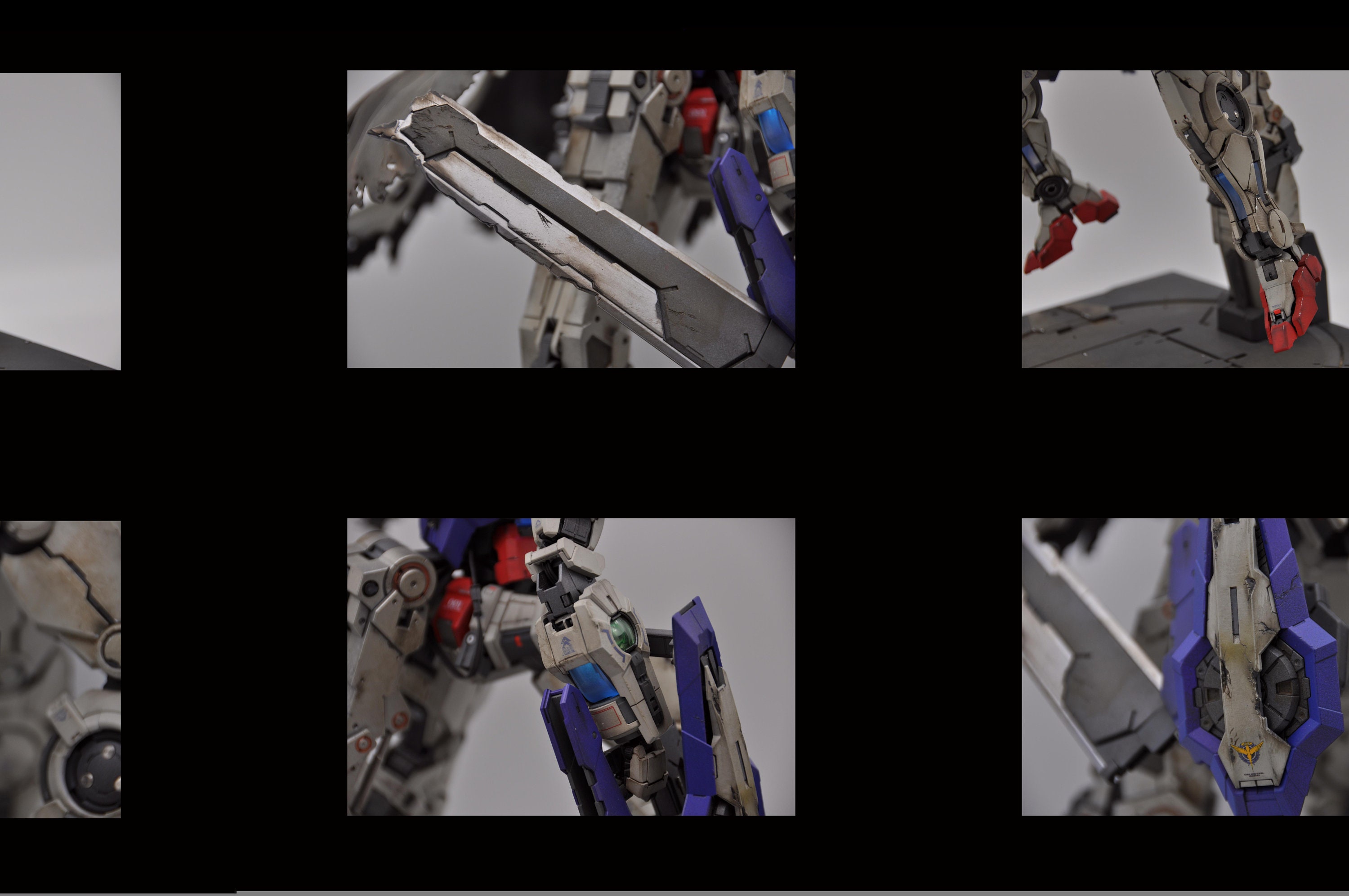 Bandai 1/60 PG Exia Repair Gundam With LED Professionally Built Painted ...