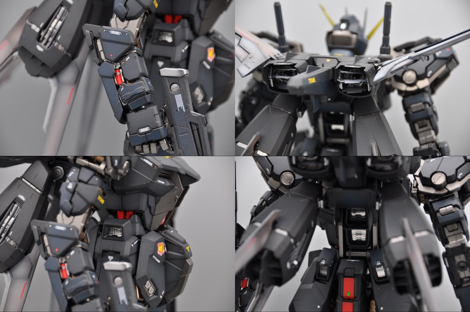 Bandai 1/60 PG Strike Gundam + Skygrasper Custom Color + Professionally ...