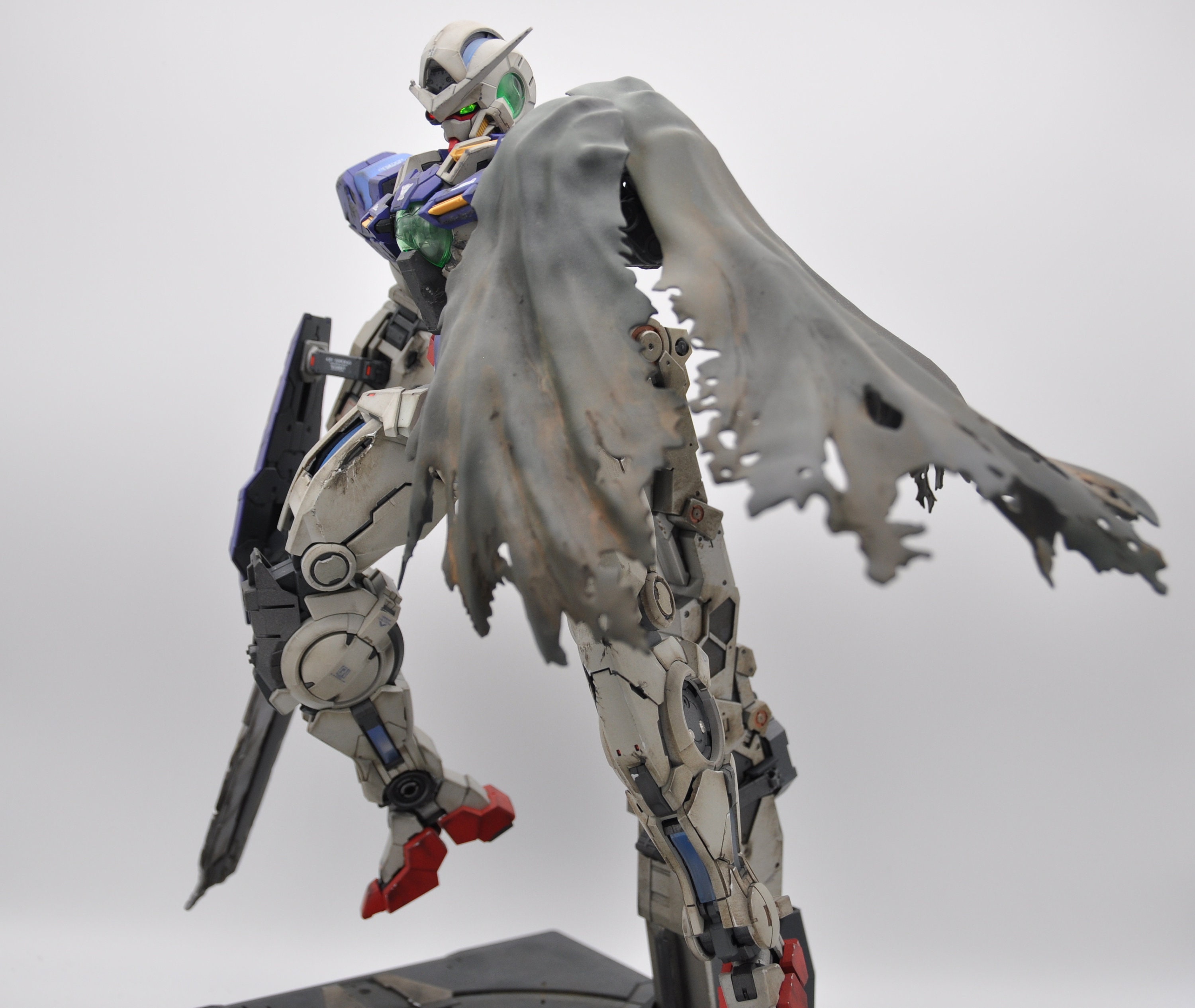 Bandai 1/60 PG Exia Repair Gundam With LED Professionally Built Painted ...