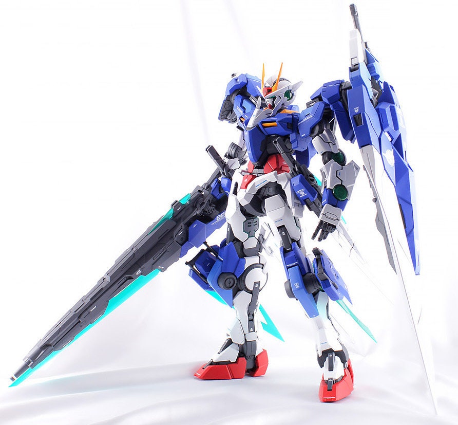 Official Bandai 1/60 PG 00 Seven Sword/g Gundam Professionally Built ...