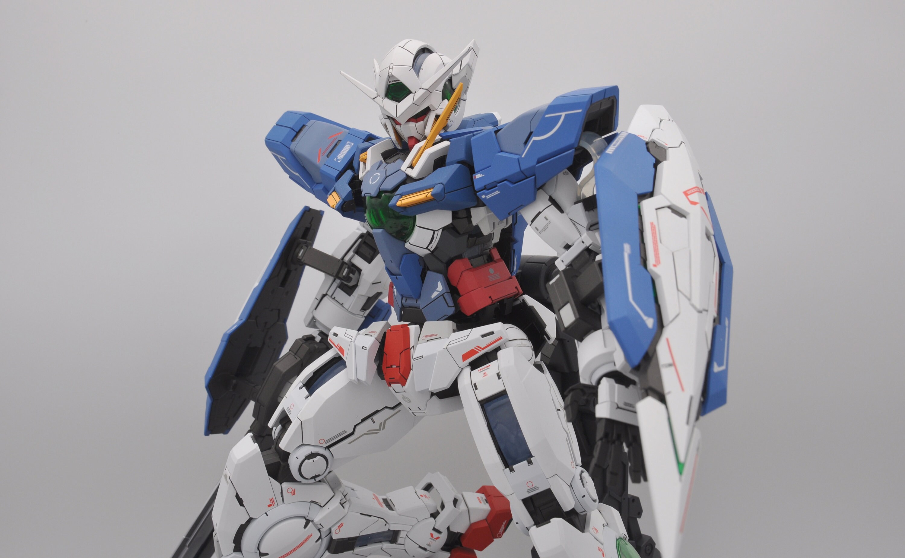 Bandai 1/60 PG Exia Gundam Lightning Mode Professionally Built Painted ...