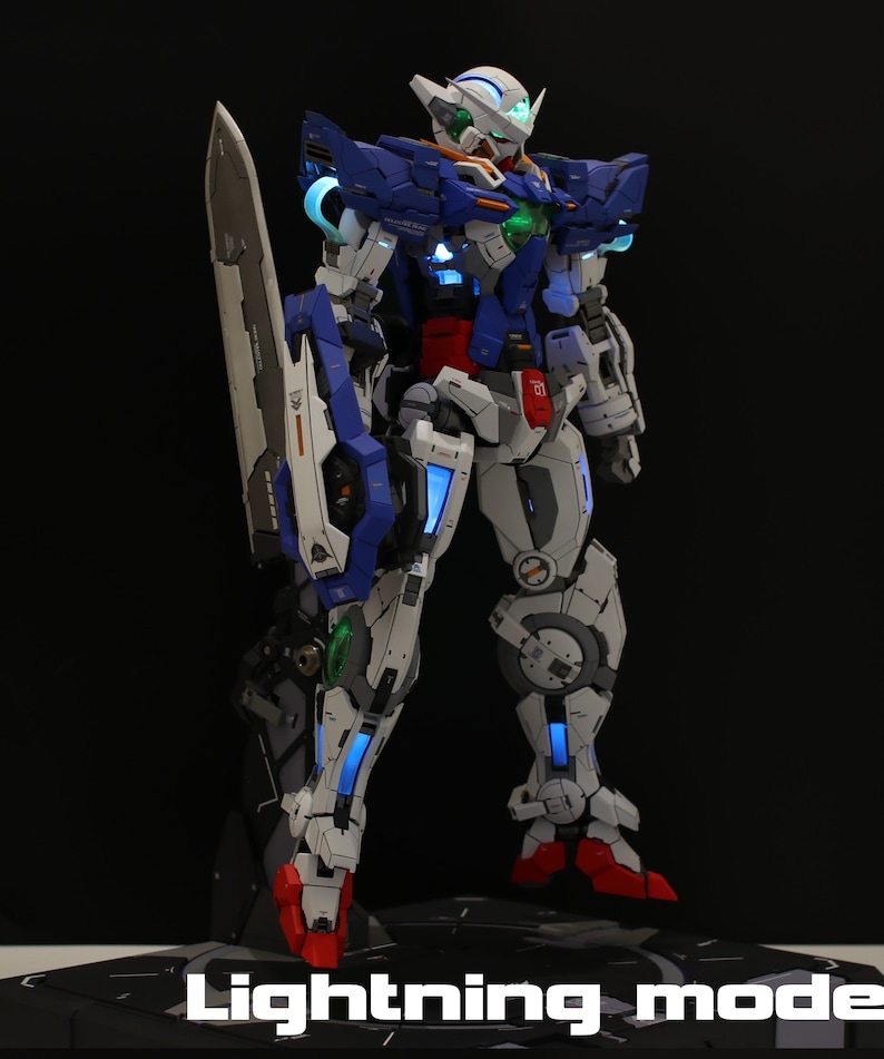 Bandai Perfect Grade PG 1/60 Exia Gundam Lightning Mode Professionally ...