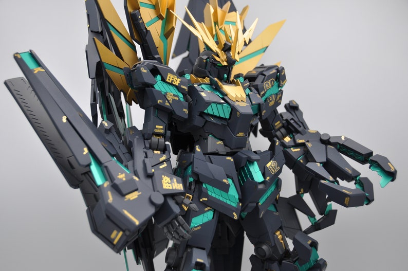 Bandai 1/60 PG Unicorn Gundam 02 Banshee Norn 2 Shield Expansion Built ...