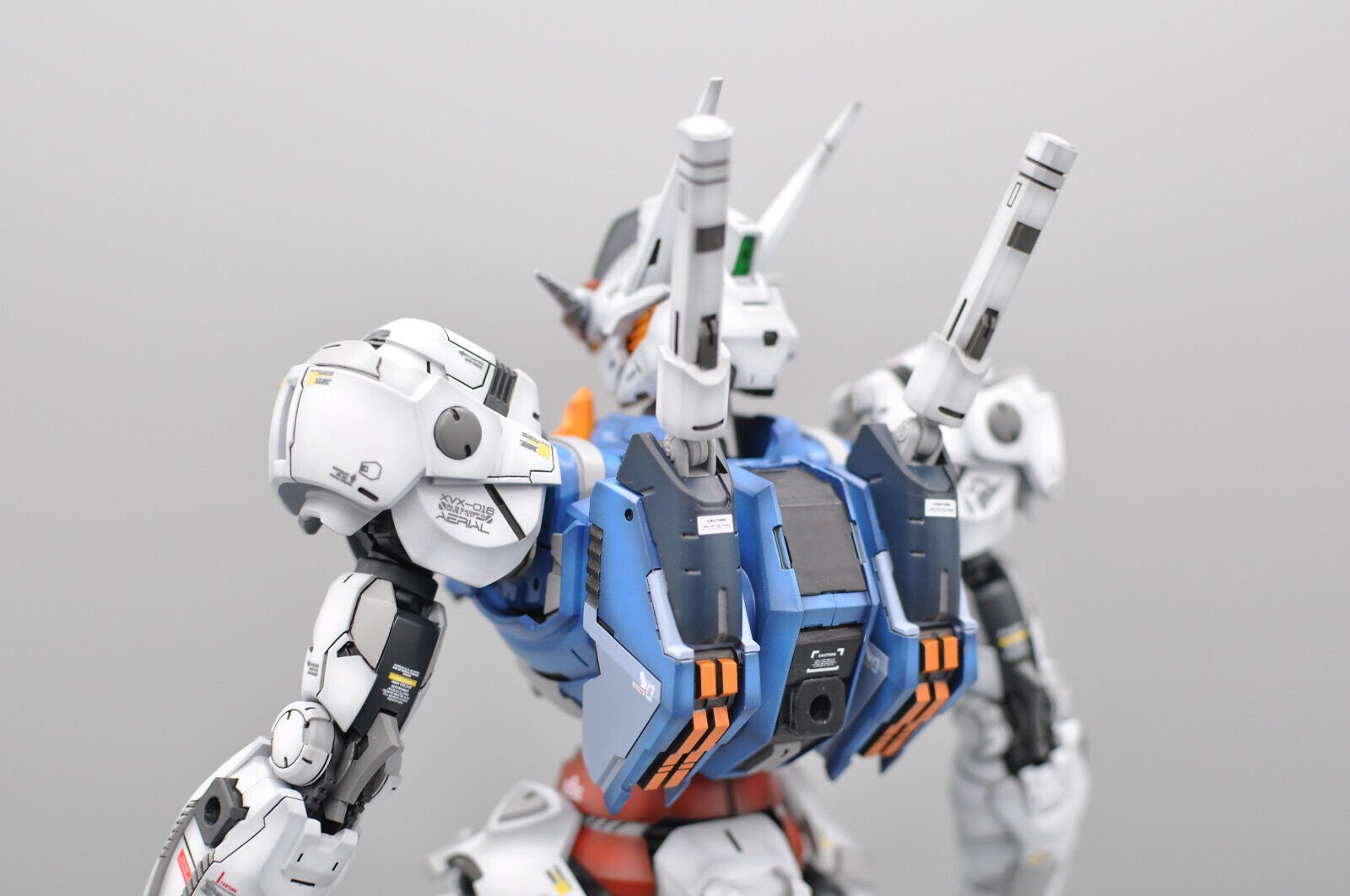 SH Studio 1/60 PG Perfect Grade Aerial Gundam GK Professionally Built ...
