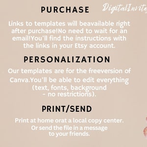 Editable Disco Party Invitation Minimalist Personalized Invitation Neon ...