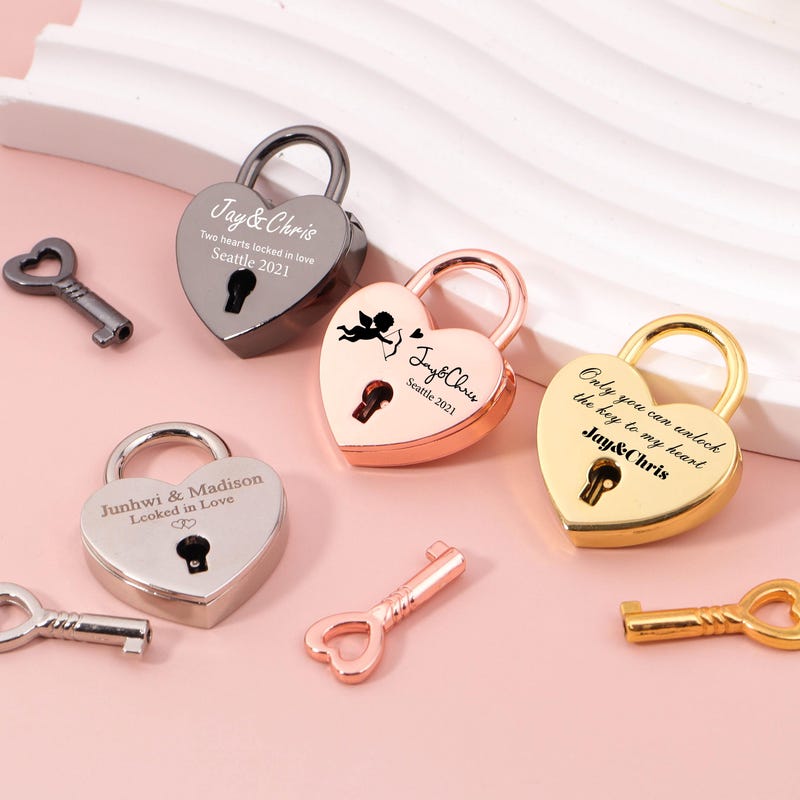 Heart Shaped Lock - Etsy