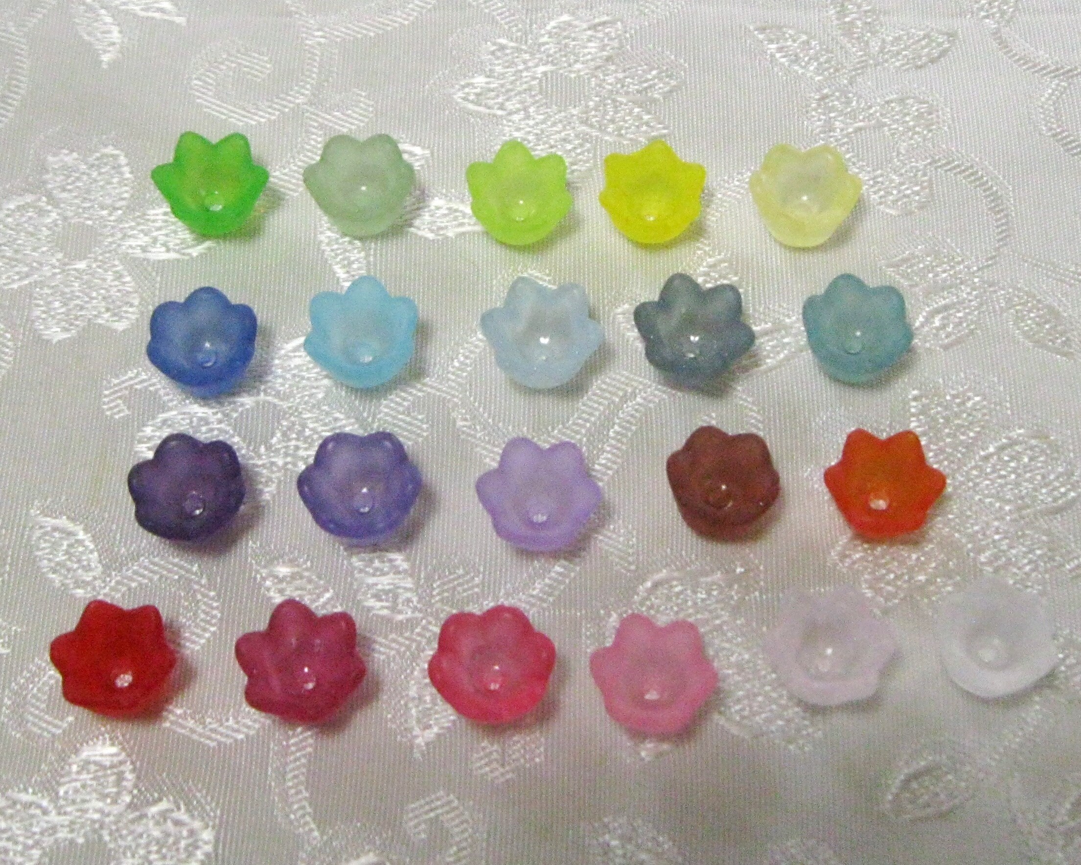 100pcs New Colors Choose Your Colors Frosted Lucite Acrylic - Etsy