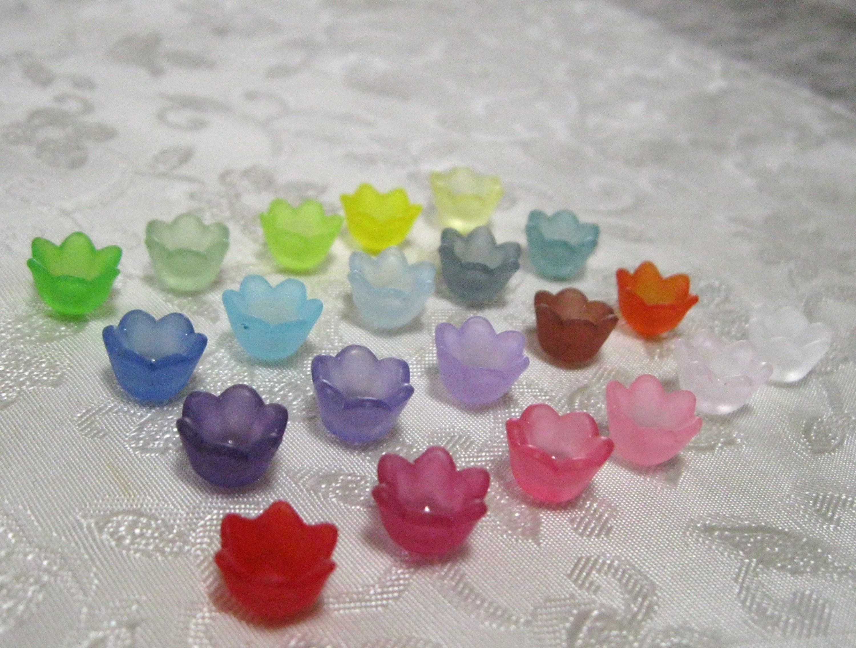 100pcs New Colors Choose Your Colors Frosted Lucite Acrylic - Etsy