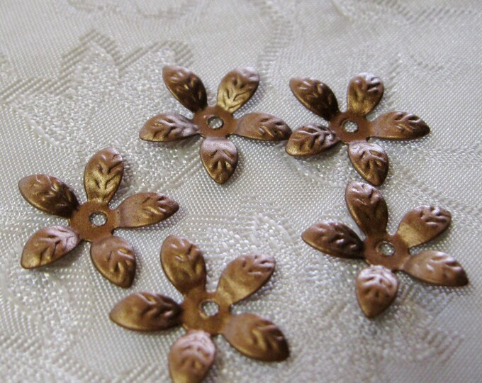 200pcs Copper Daisy Flower Filigree Bead Caps 15mm Lead Free 306 - Etsy
