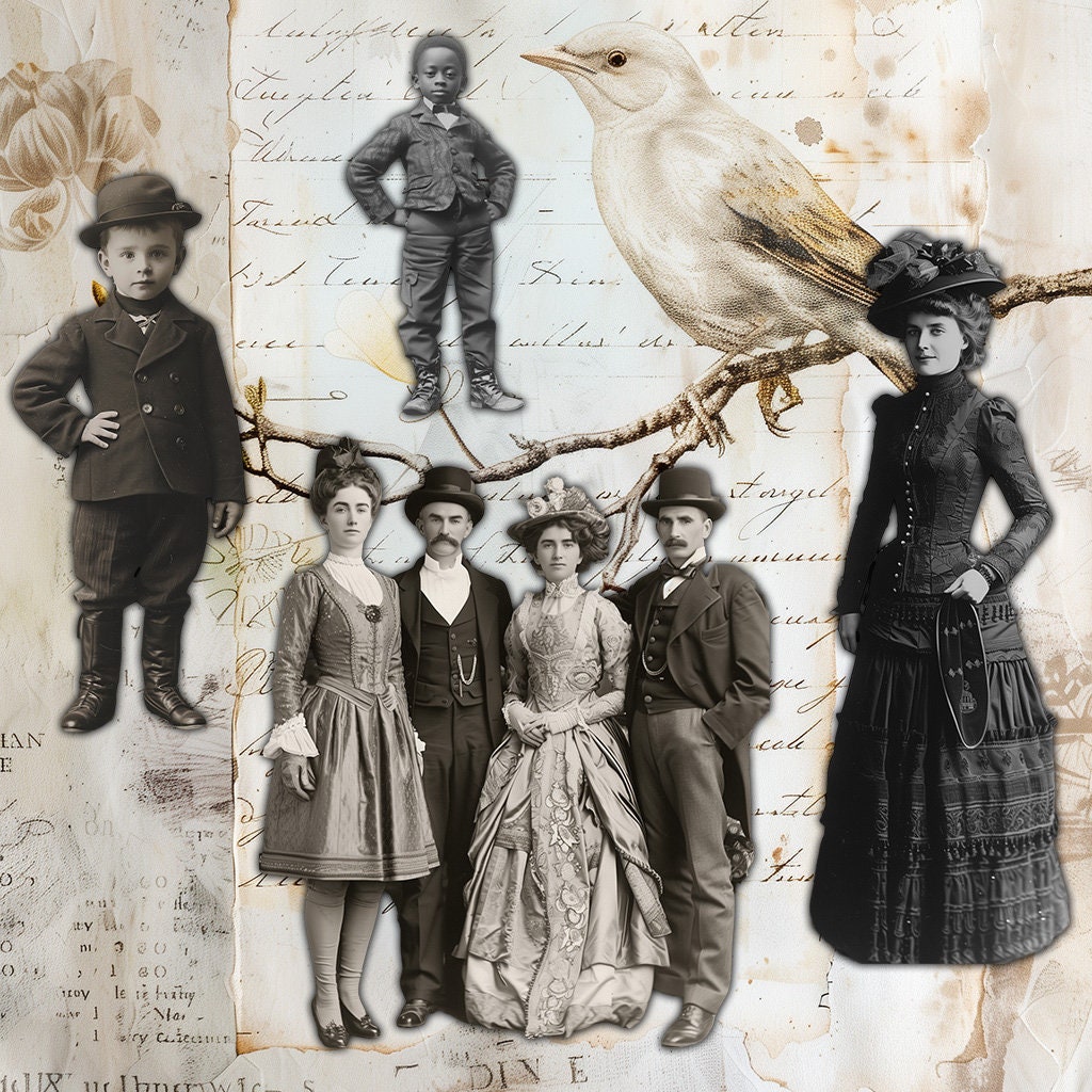 The Victorian Vault: 70 Vintage Images & 10 Bonus Papers, Photo Collage ...