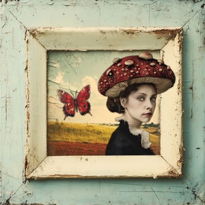 Faded Frames: 100 Vintage Frame JPEG Images, Shabby Framed Papers ...