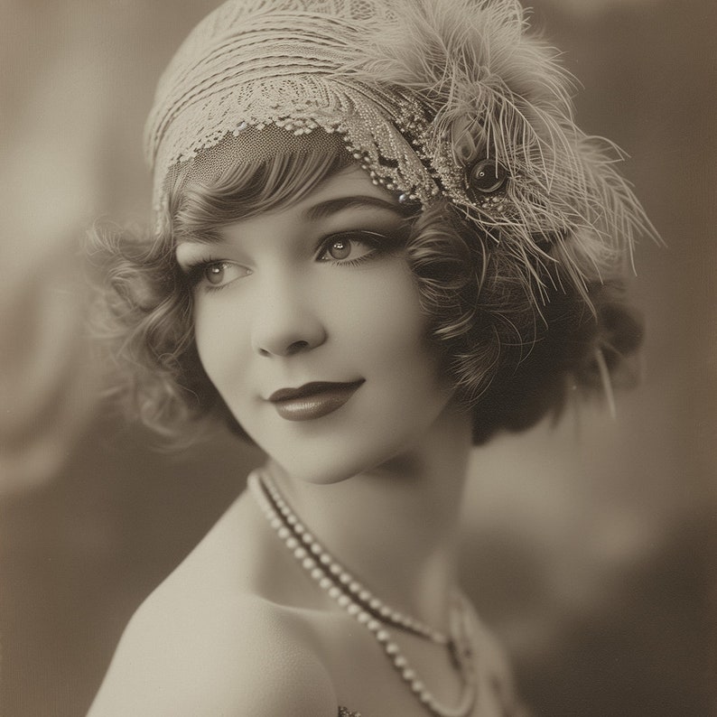 Flapper Fables: 70 Vintage 1920s JPEG Photos, Junk Journal Kit, Vintage ...