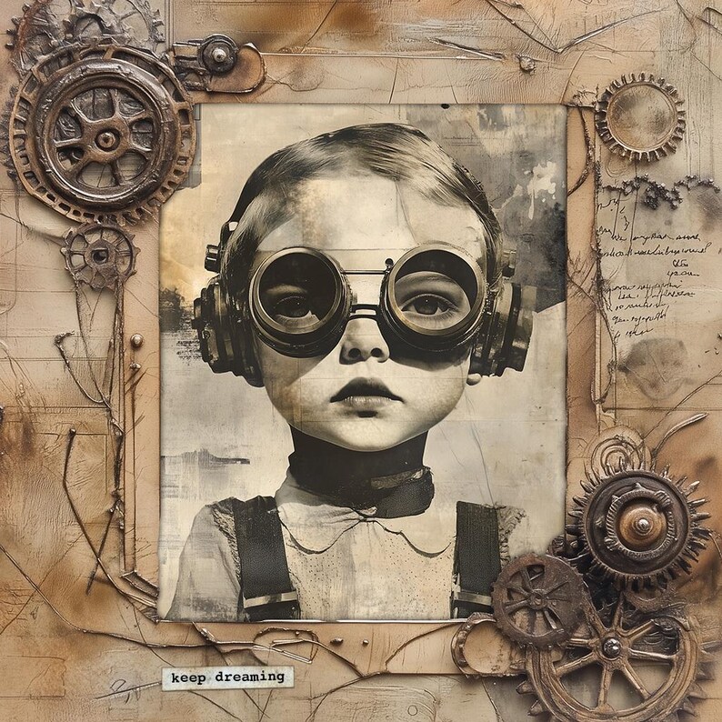 Steampunk People Images: Vintage Portraits, Ephemera (digital Art) - Etsy