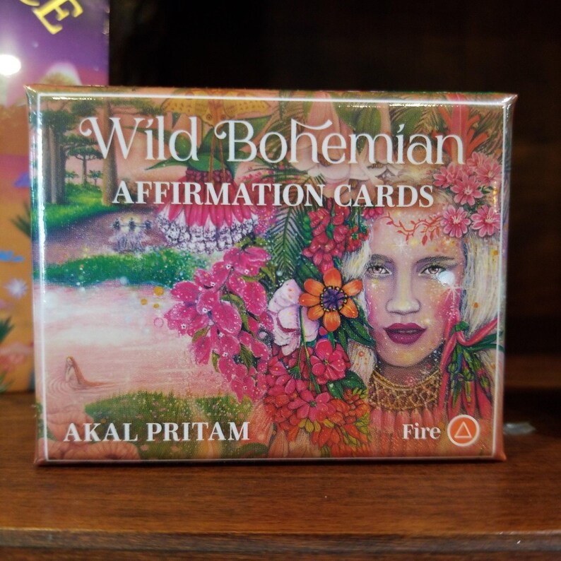 Wild Bohemian Affirmation Cards - Etsy