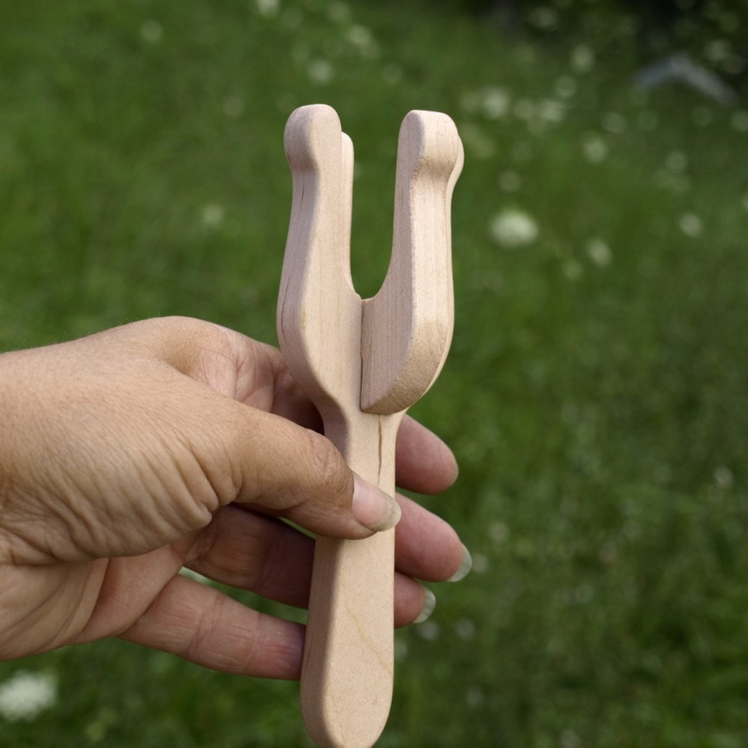 Jumbo Size - Double Lucet, by Sistermaide (#LDJ137) Knitting Fork - Etsy