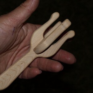 Jumbo Size - Double Lucet, by Sistermaide (#LDJ137) Knitting Fork - Etsy