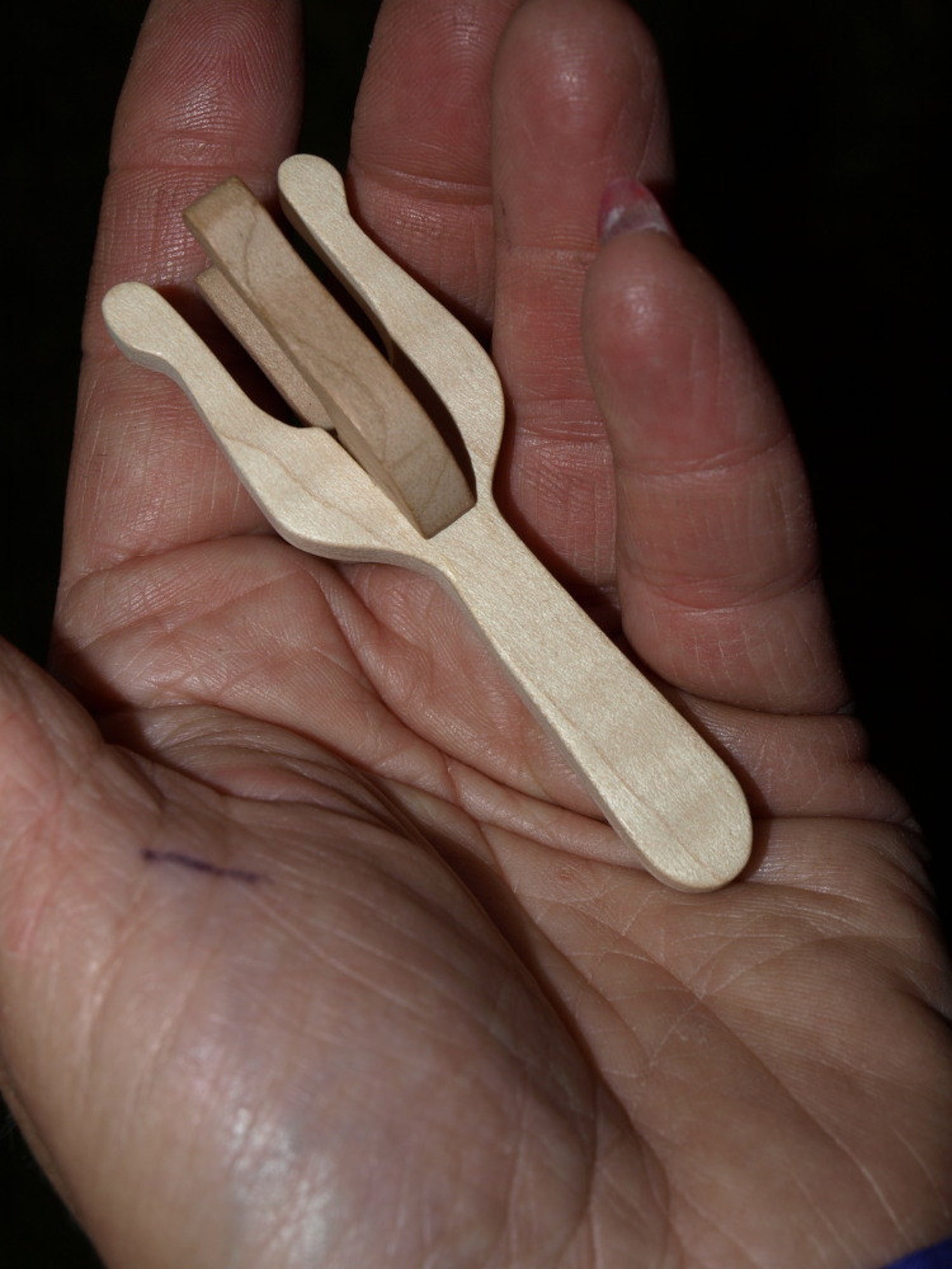 Medium Size Double Lucet by Sistermaide LDM608 - Etsy