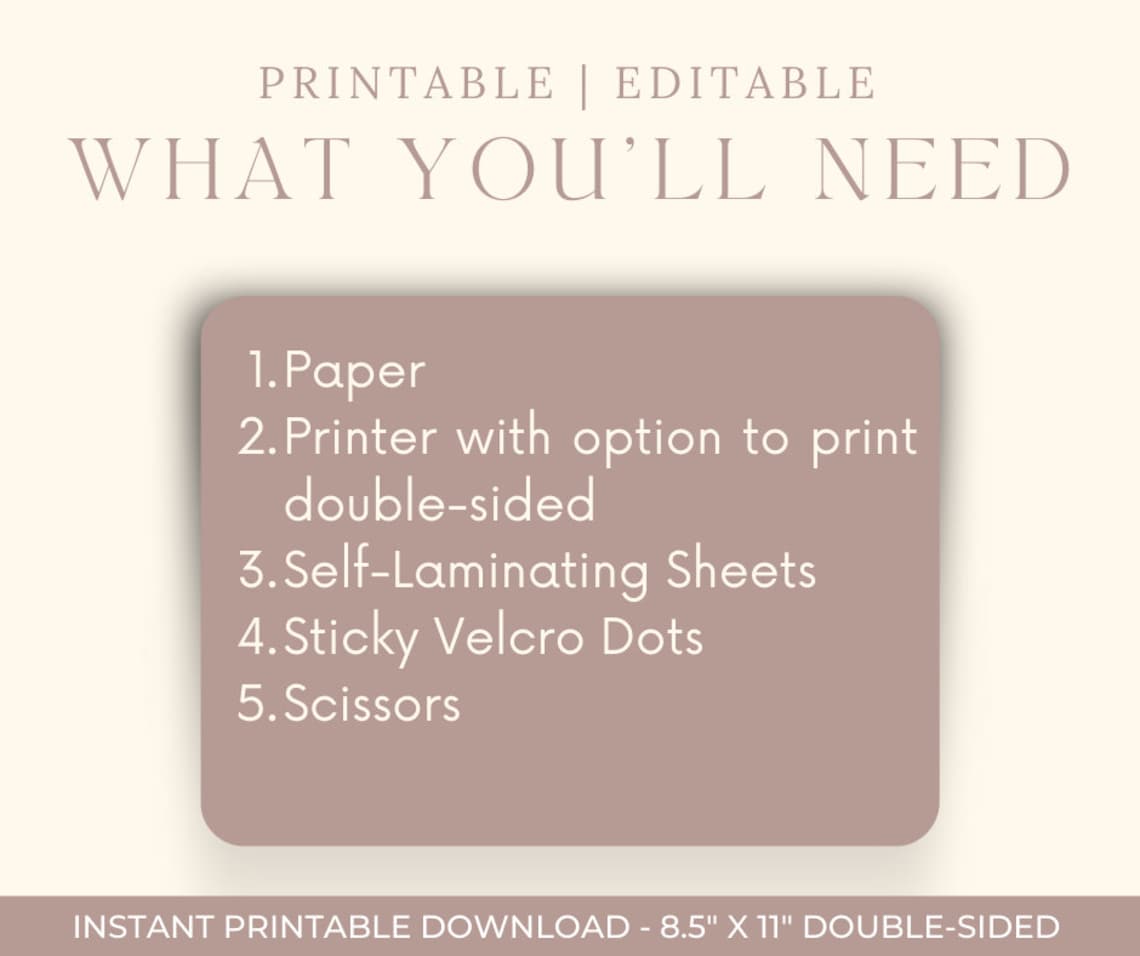 Editable Printable Bedtime Routine Flip Chart | Visual Schedule ...