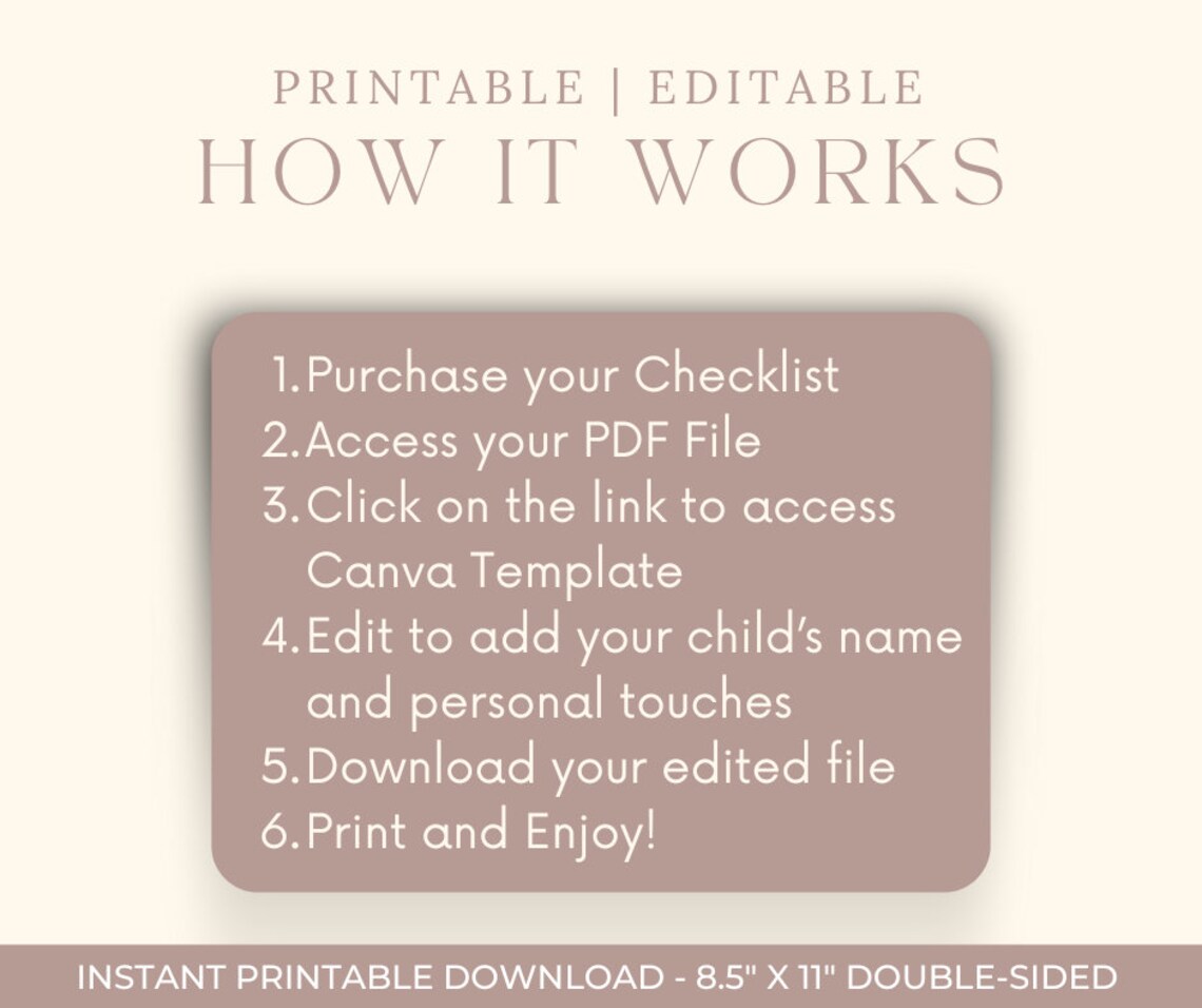 Editable Printable Blue Hues Bedtime Routine Checklist | Visual ...